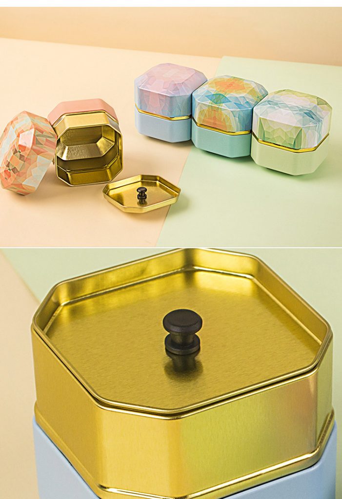 Food Safe Round tins,custom printed tin,tea tin | Cake box supplier ...