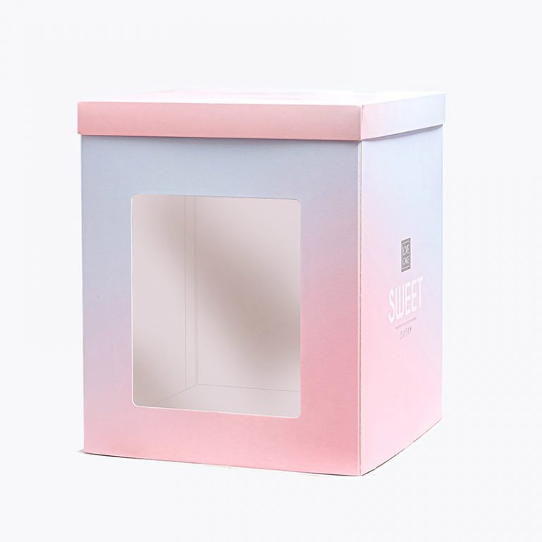 Cake box with handle,cake box with ribbon,custom cake box | Cake box ...