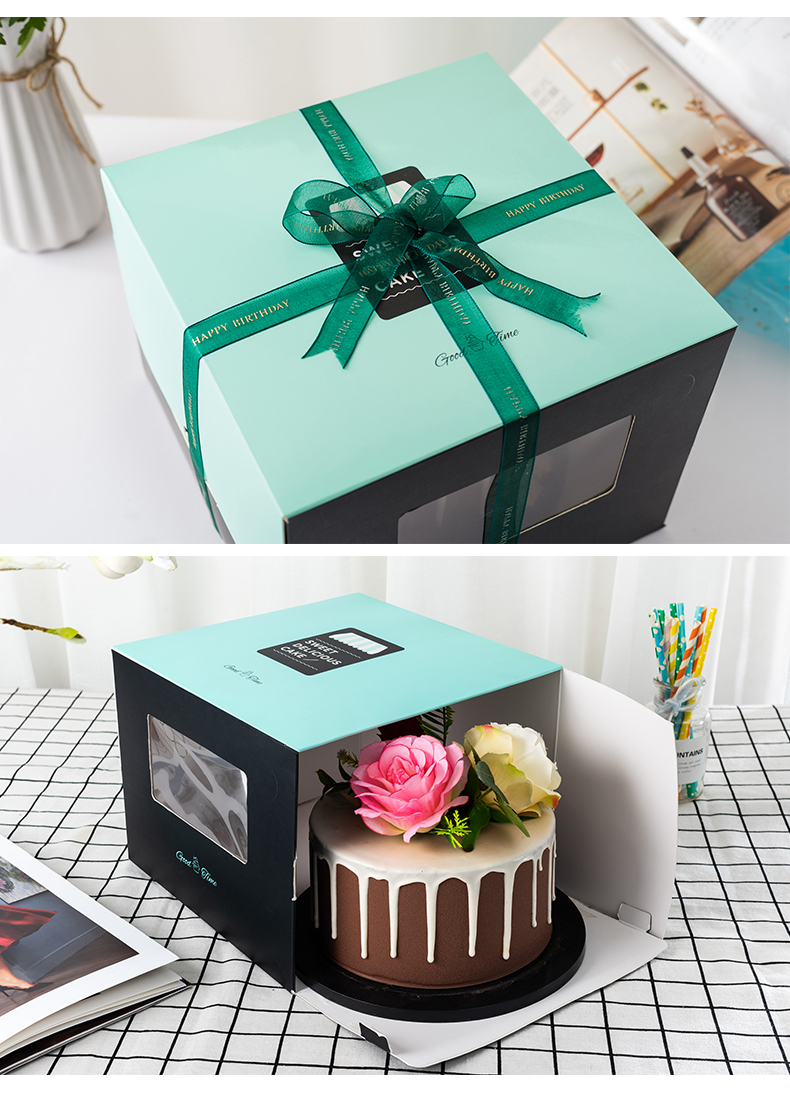 Great cake box, cake box with window, cake box with handle,cake box UK ...