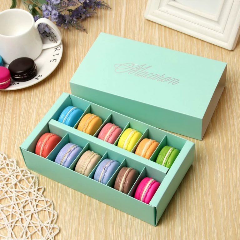 nice macaron box, macaron box, paper macaron box | Cake box supplier, box wholesale, packaging ...