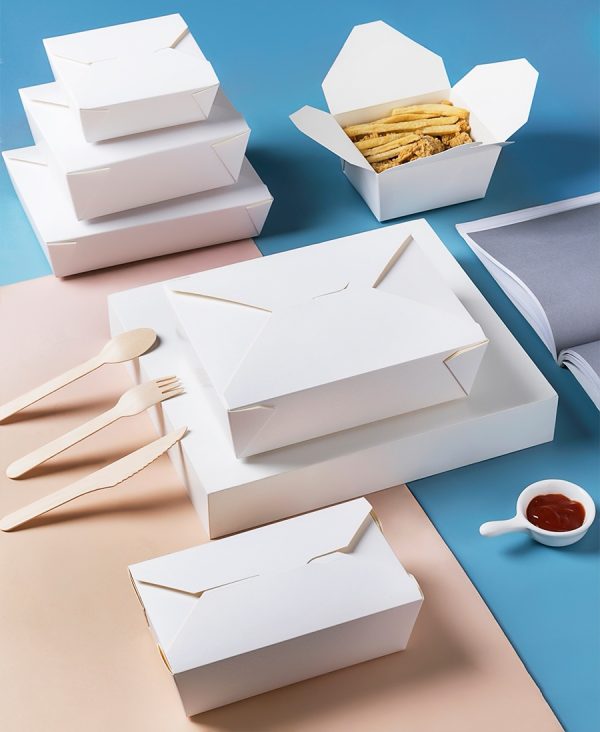 Paper take out container,take out box,take out packaging,takeaway box ...