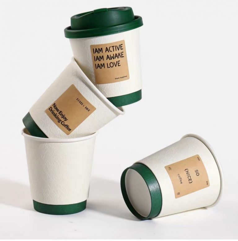 kraft Paper Coffee Cup,custom paper cup, custom coffee cup | Cake box ...